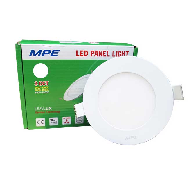 Đèn Led Panel MPE 9W RPL9/3C-RC | vattumientay.com
